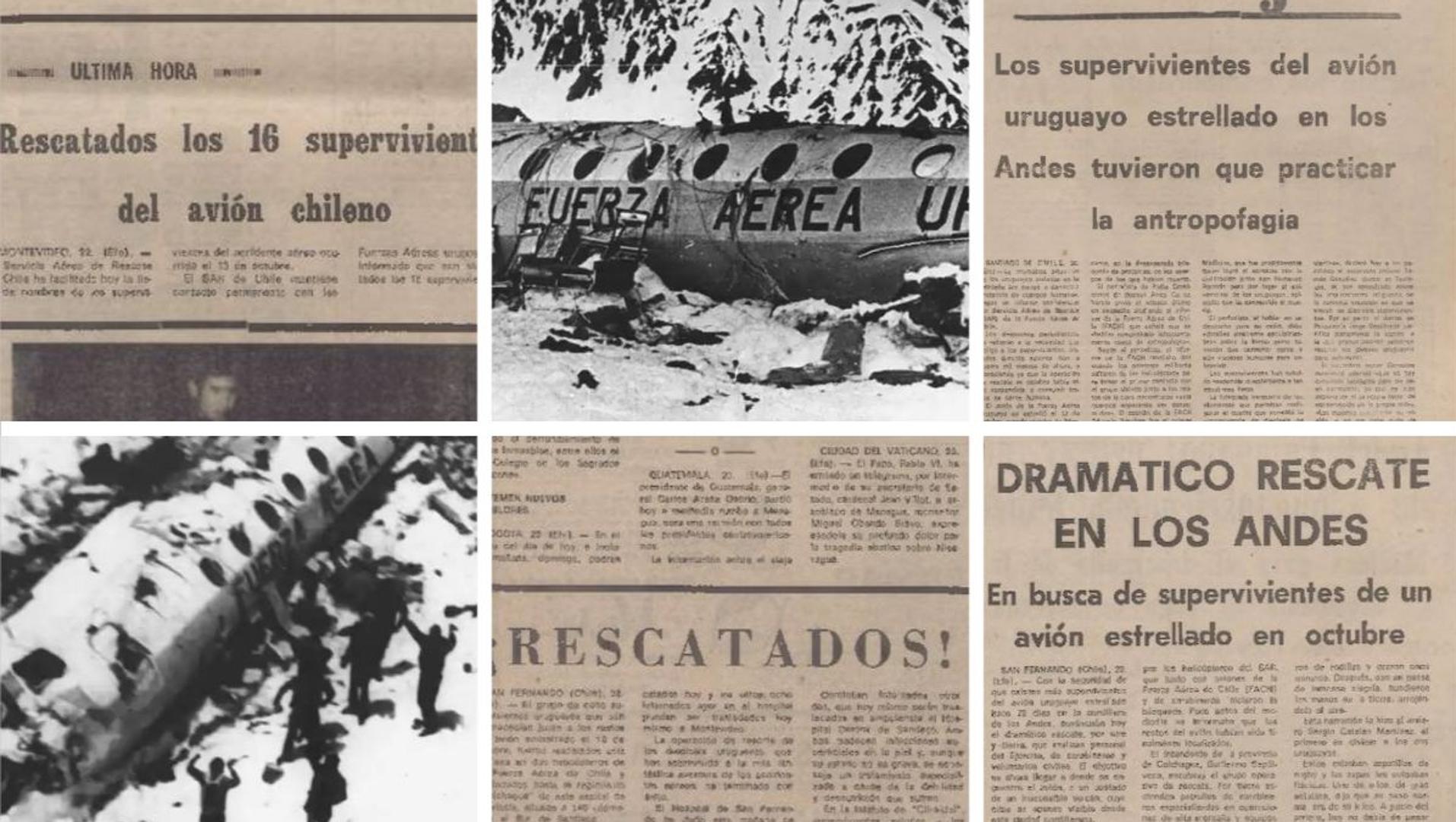 La Tragedia De Los Andes En 1972 Así Lo Contó La Rioja La Rioja